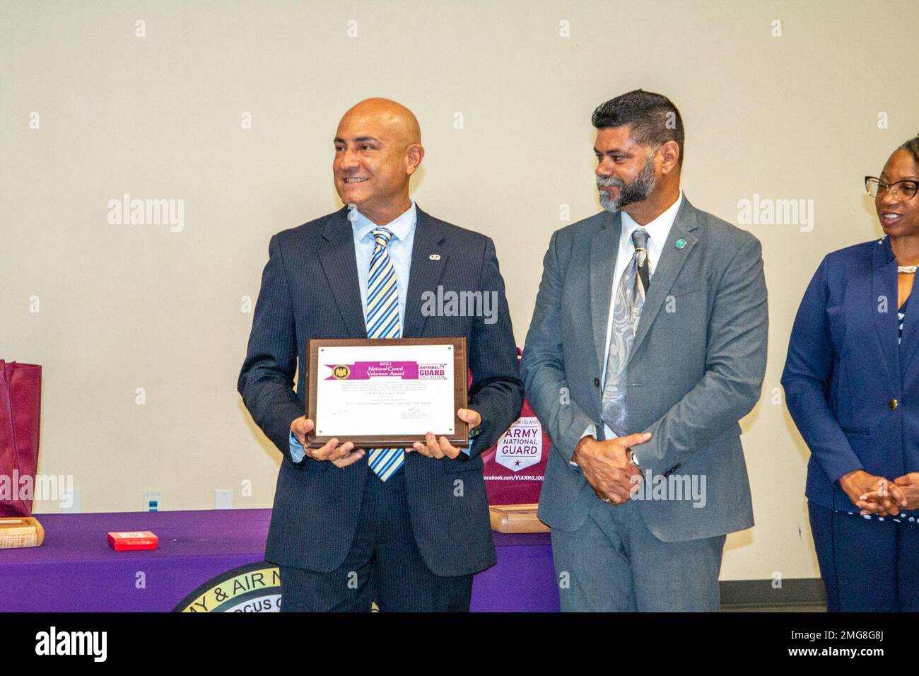 The V.I. National Guard State Family Program Office presented the 2021 ...