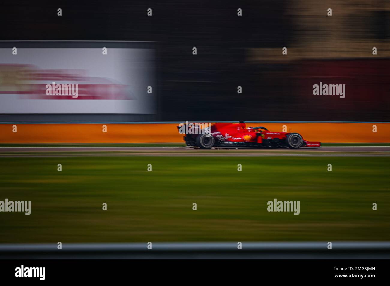 #55 Carlos Sainz, Scuderia Ferrari during a test with the old 2021 ...