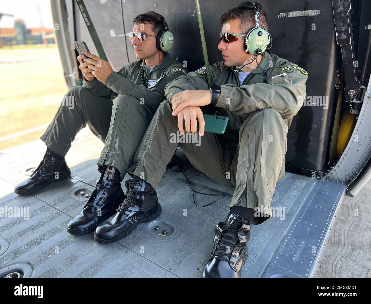 1st Lt. Airton Camara de Medeiros Júnior and Capt. André Affonso Vidal ...