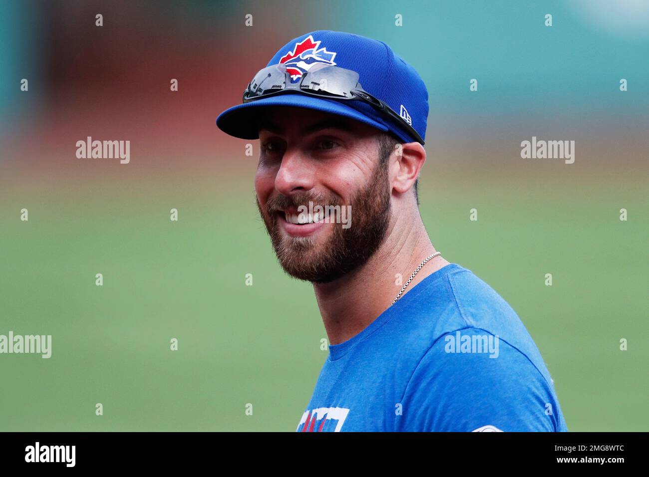 Toronto Blue Jays' Anthony Bass before a baseball game against the ...