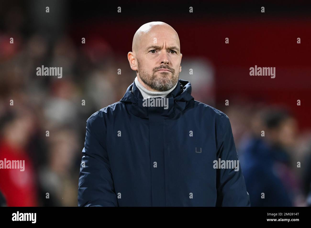 Erik ten Hag manager of Manchester United before the Carabao Cup Semi ...