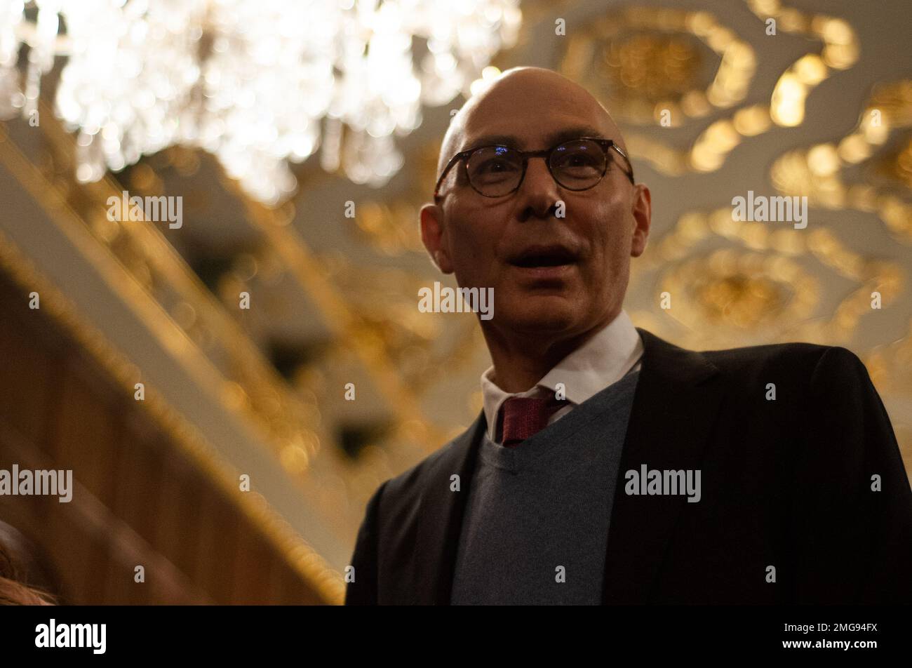 United Nations High Commissioner for Human Rights Volker Turk during a ...