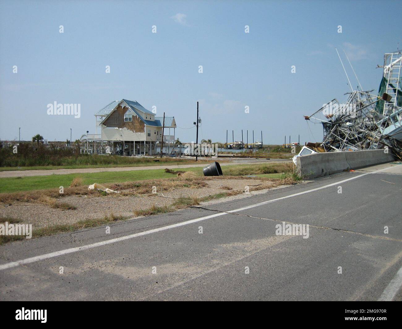Aftermath - Displaced Boats - Empire, Louisiana - 26-HK-26-56 ...