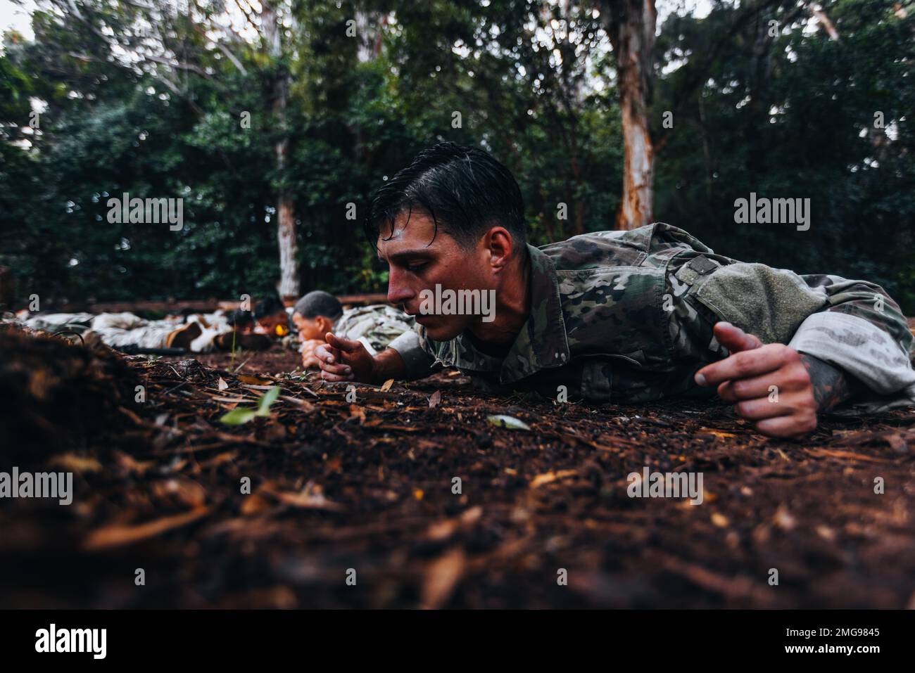 U.S. Army Soldiers attending the Small Unit Ranger Tactics (SURT ...