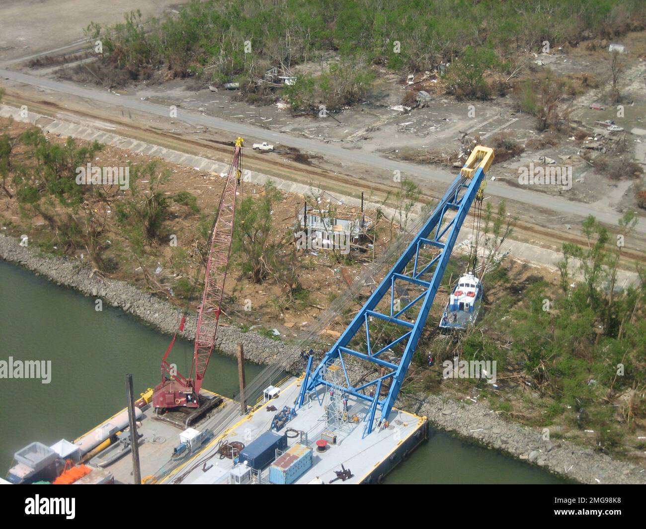 Aftermath - Displaced Boats - Empire, Louisiana - 26-HK-26-120 ...