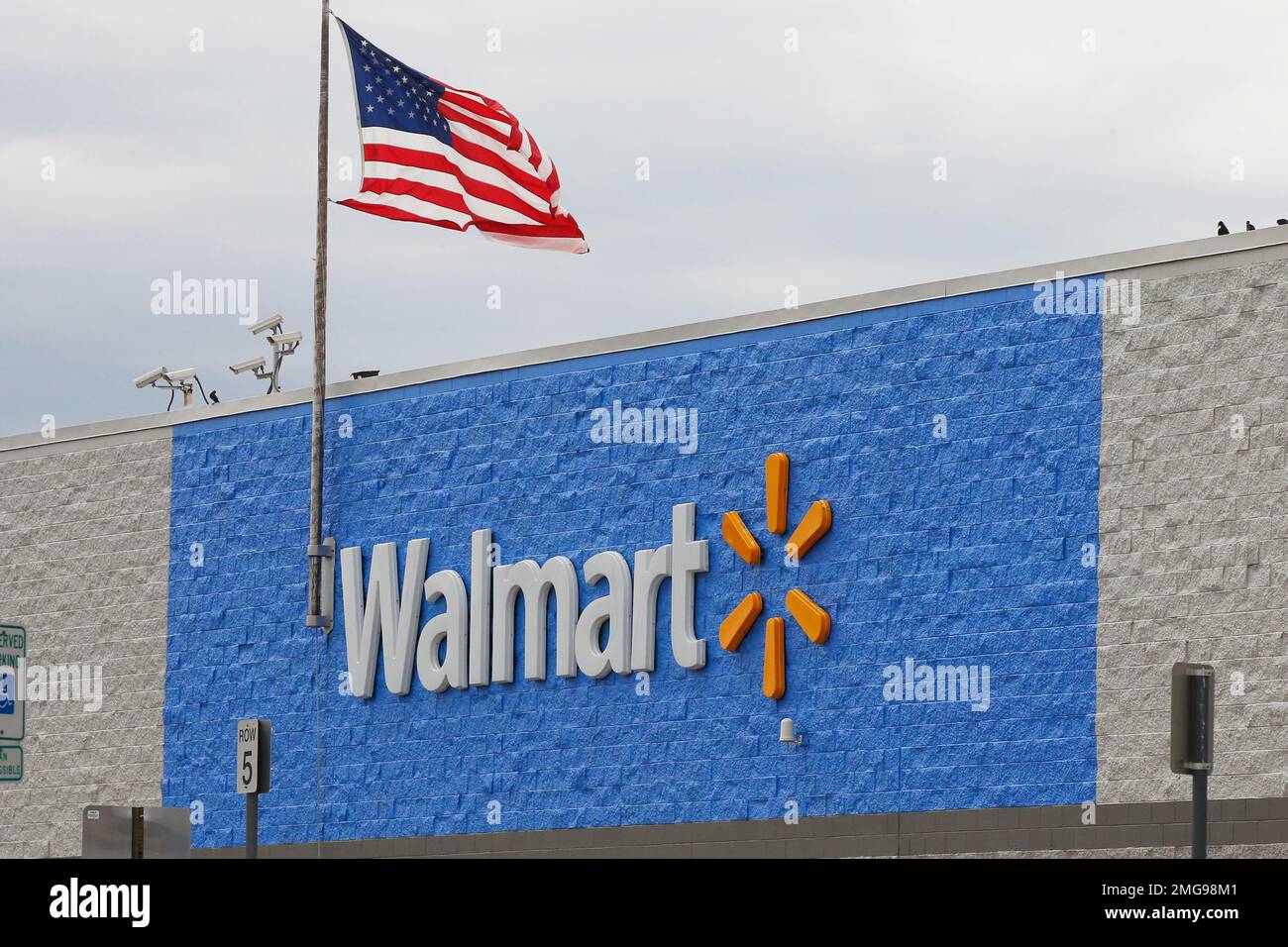 Signage is pictured at a Walmart store Tuesday, Aug. 4, 2020, in ...