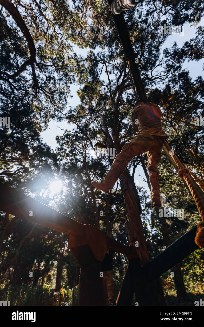 U.S. Army Soldiers attending the Small Unit Ranger Tactics (SURT ...