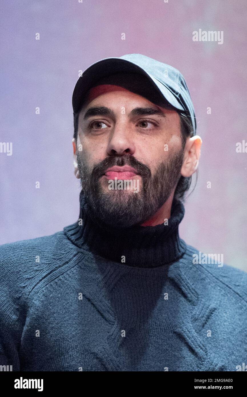 Gringe attending the Opening Ceremony for the 30th Gerardmer ...