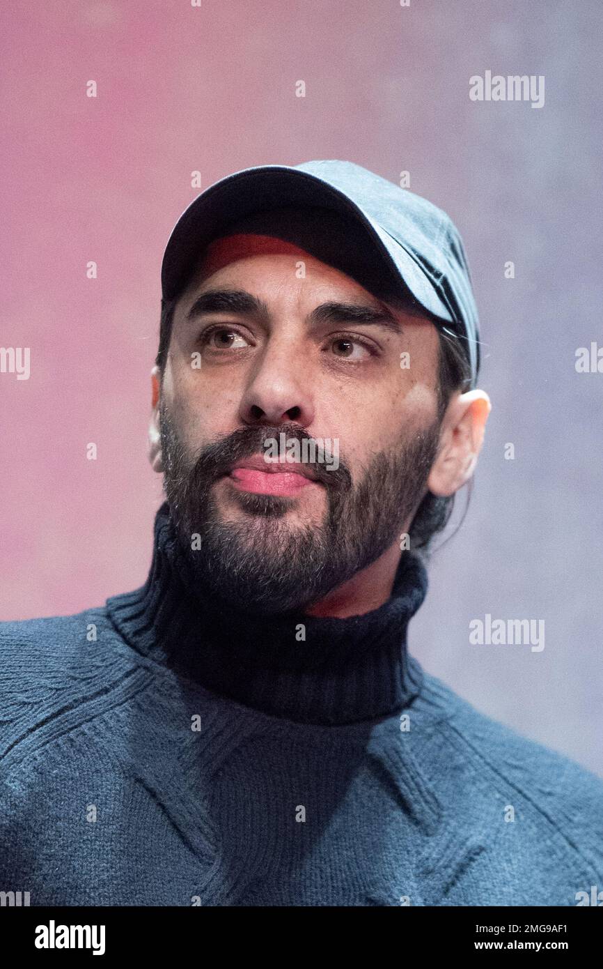 Gringe attending the Opening Ceremony for the 30th Gerardmer ...