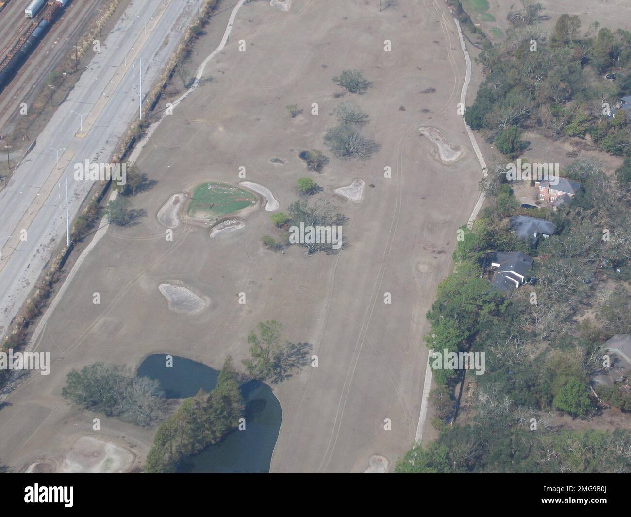 Aerial and Satellite Images - 26-HK-19-70. Hurricane Katrina Stock ...