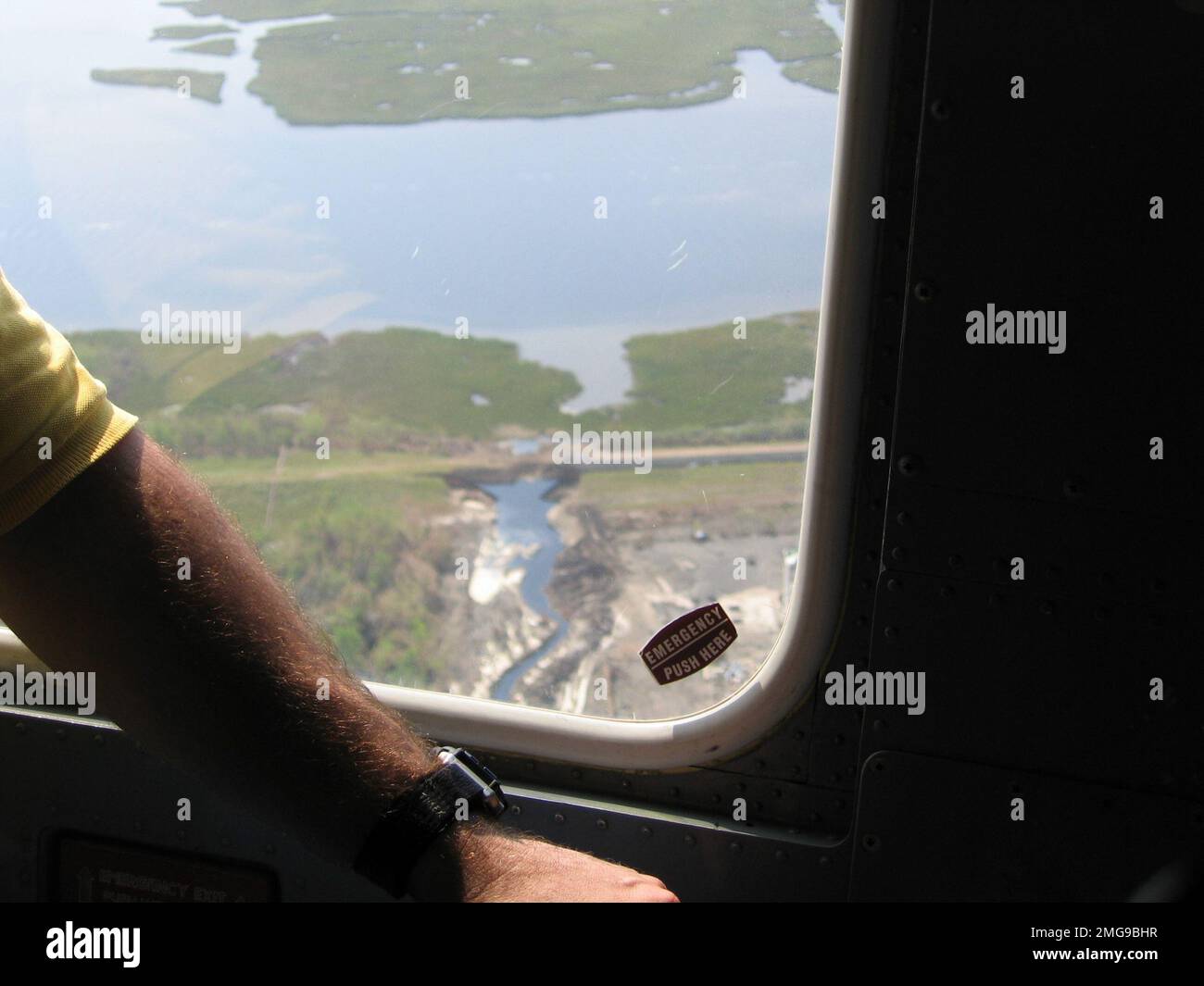 Aerial and Satellite Images - 26-HK-19-91. Hurricane Katrina Stock ...