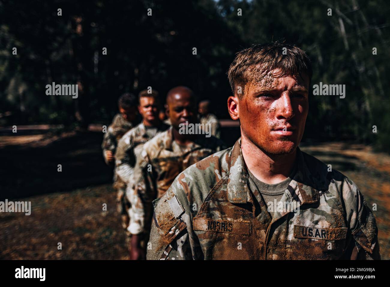 U.S. Army Soldiers attending the Small Unit Ranger Tactics (SURT ...