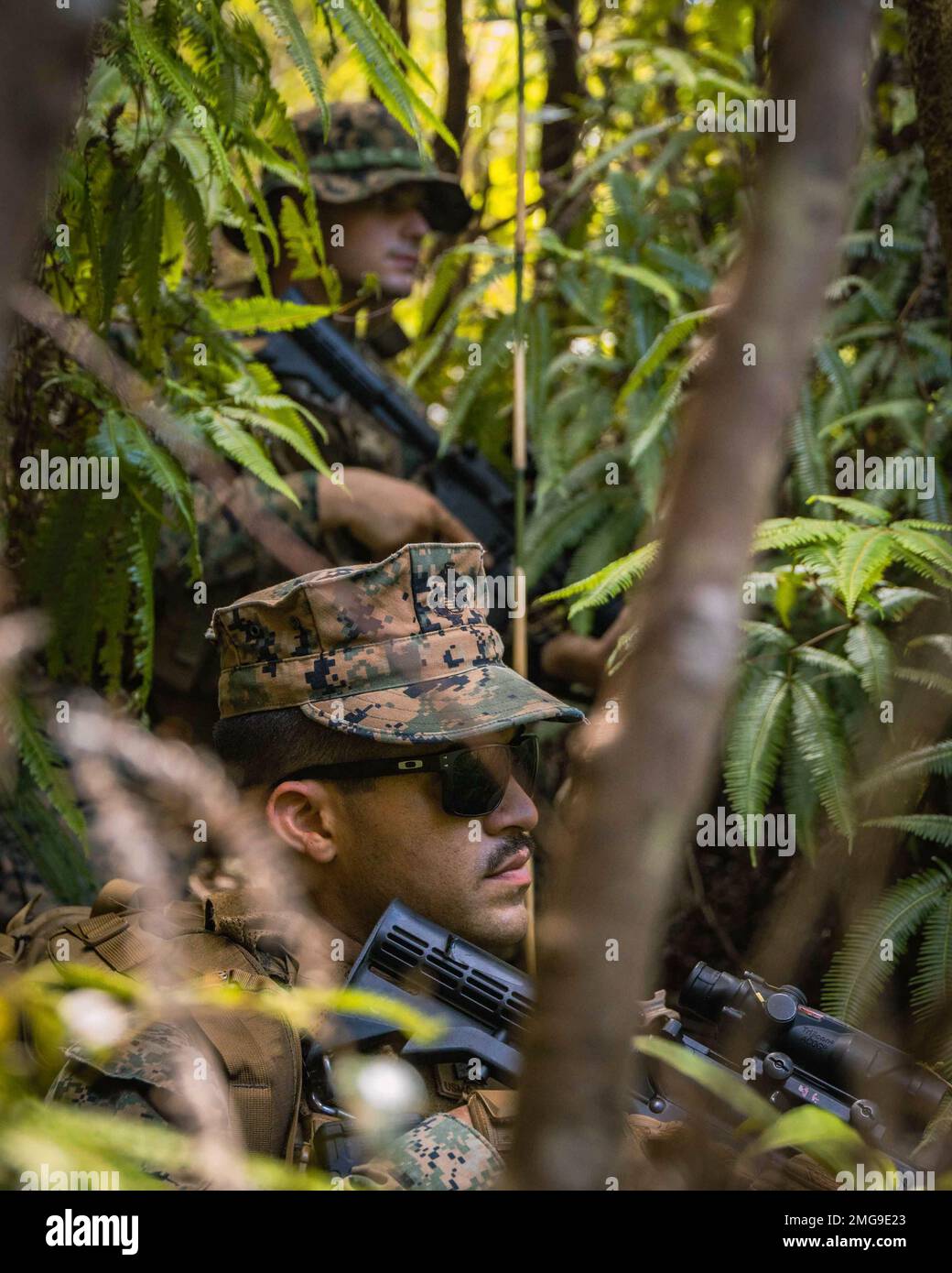U.S. Marine Corps Sgt. Logan Vetter, an Explosive Ordnance Disposal ...