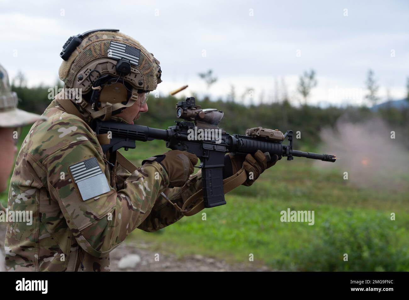 U.S. Air Force Staff Sgt. Benjamin Leavitt, a tactical air control ...