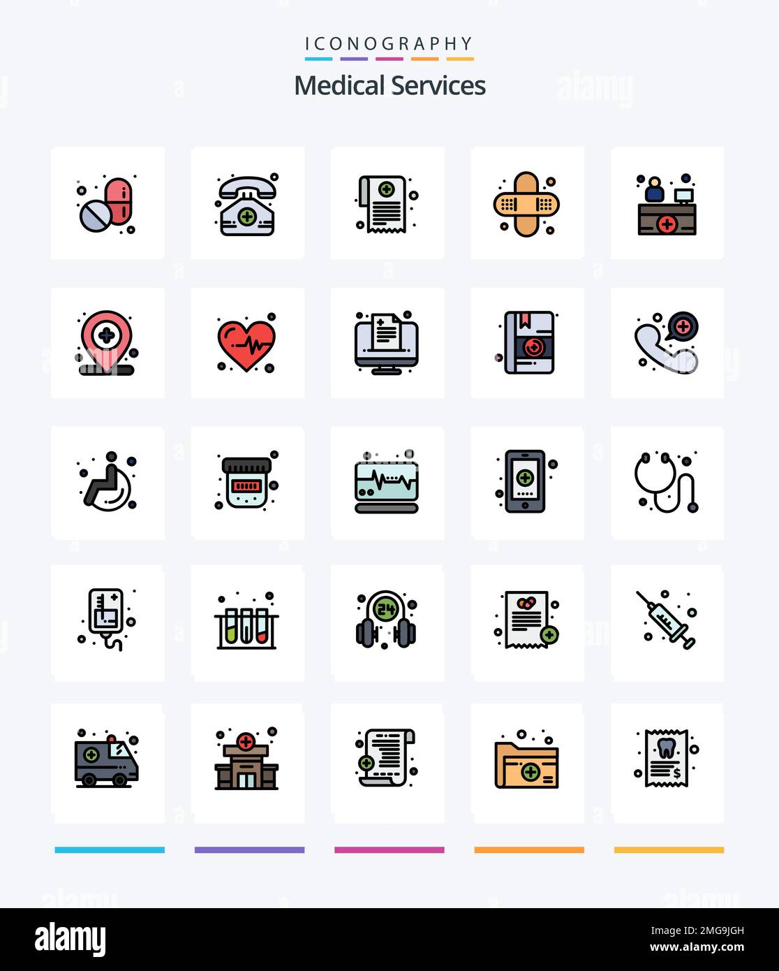 Hospital receptionist icon hi-res stock photography and images - Alamy