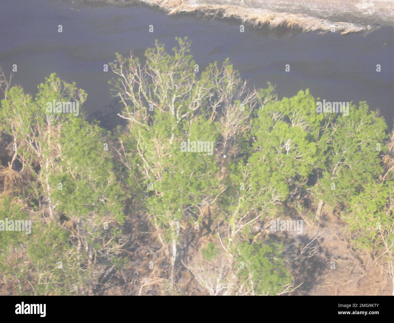 Pollution - ESU St. Louis Response - North Bass - 26-HK-229-153. AERIAL ...