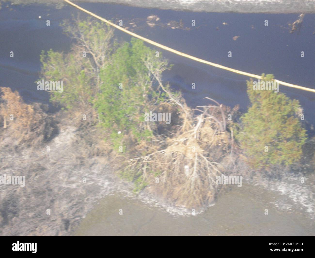 Pollution - ESU St. Louis Response - North Bass - 26-HK-229-160. AERIAL ...