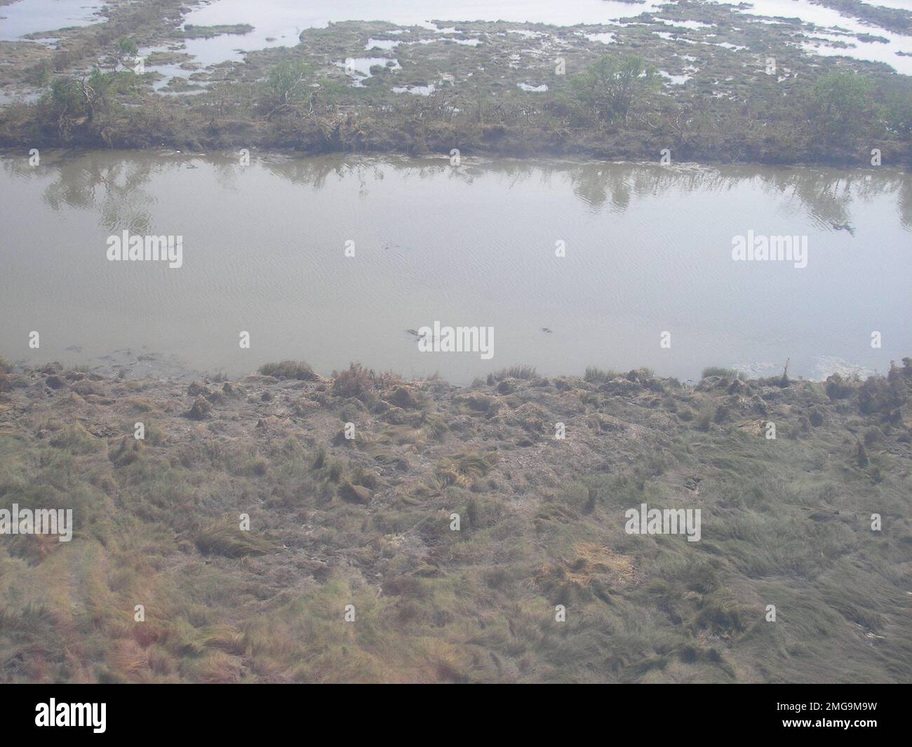 Pollution - ESU St. Louis Response - North Bass - 26-HK-229-170. AERIAL ...