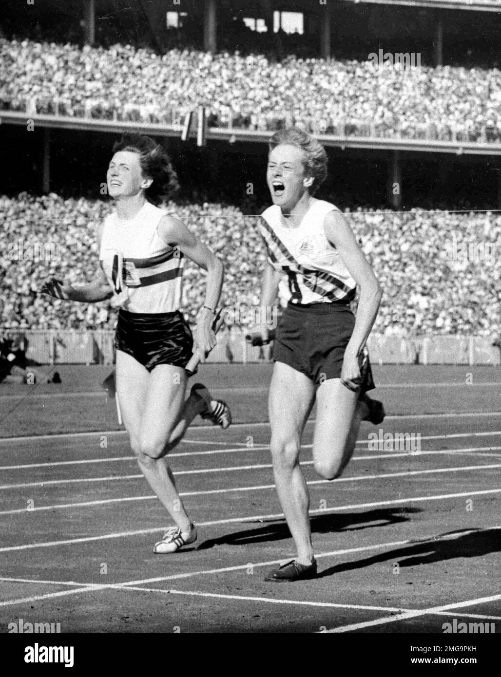 FILE - In this Dec. 1, 1956, file photo, Australia's Betty Cuthbert ...