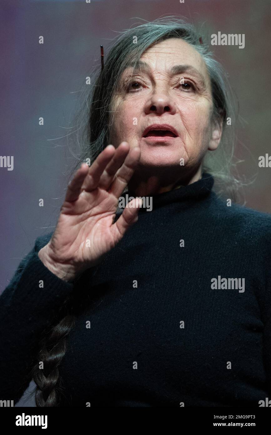 Catherine Ringer attending the Opening Ceremony for the 30th Gerardmer ...