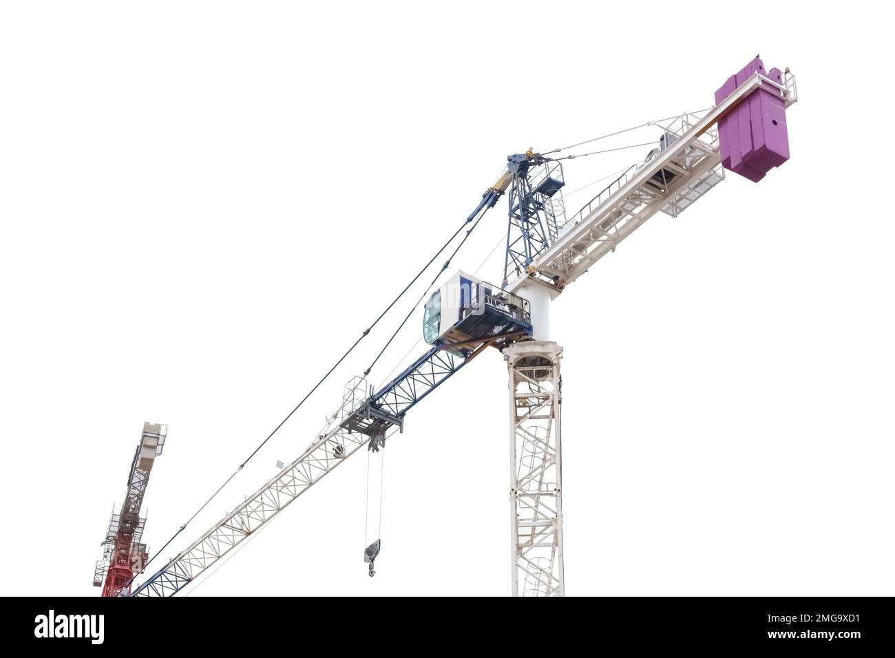 Construction city crane Cut Out Stock Images & Pictures - Alamy