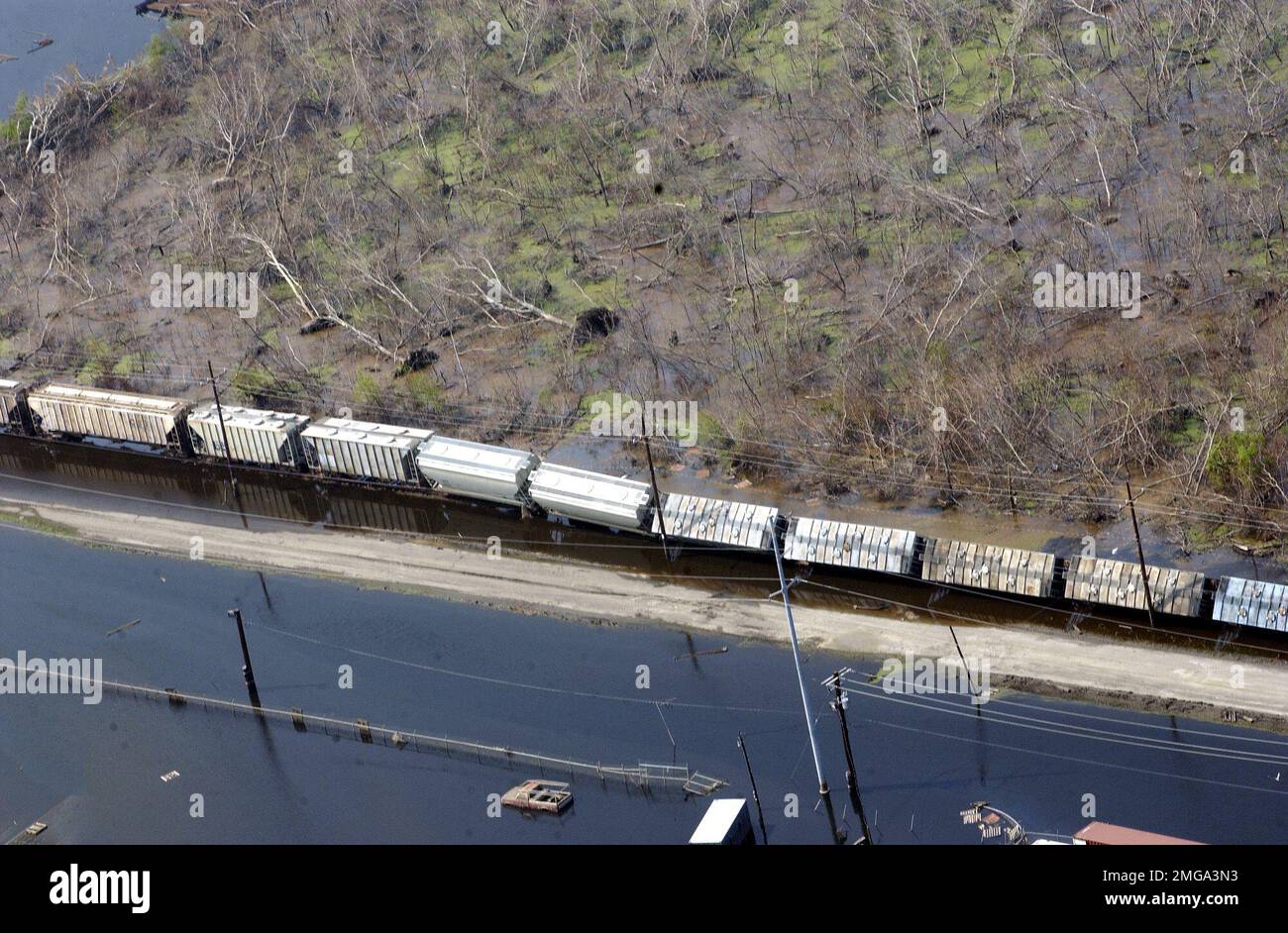 Aftermath - Miscellaneous - Aerial - 26-HK-49-146. aerial view of ...