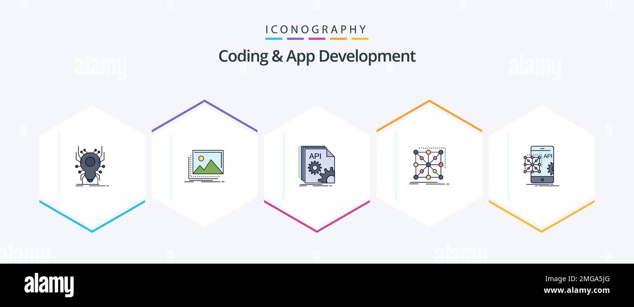 Software framework image Stock Vector Images - Alamy