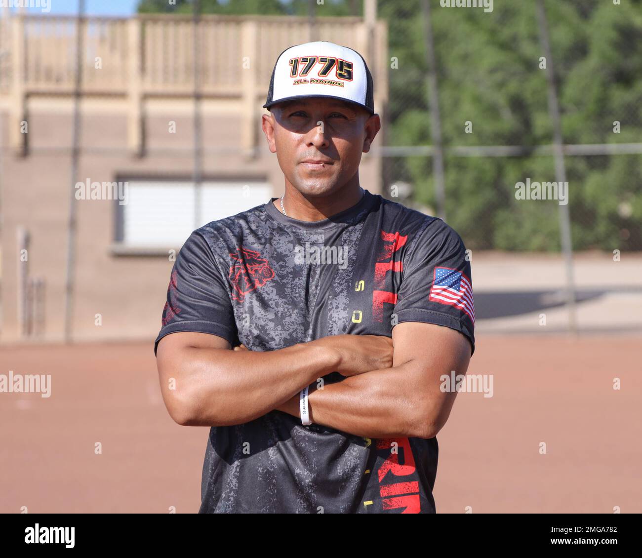 U.S. Marine Corps Master Sgt. Joseph Salazar, detainee operations staff ...