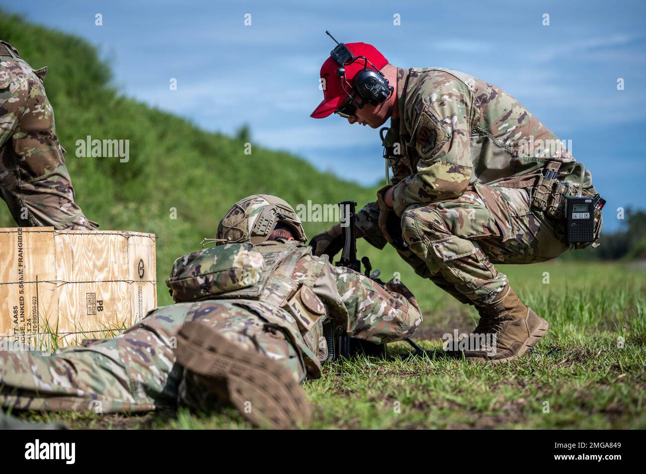 U.S. Air Force Staff Sgt. Jailen Shaw, 325th Security Forces Squadron ...