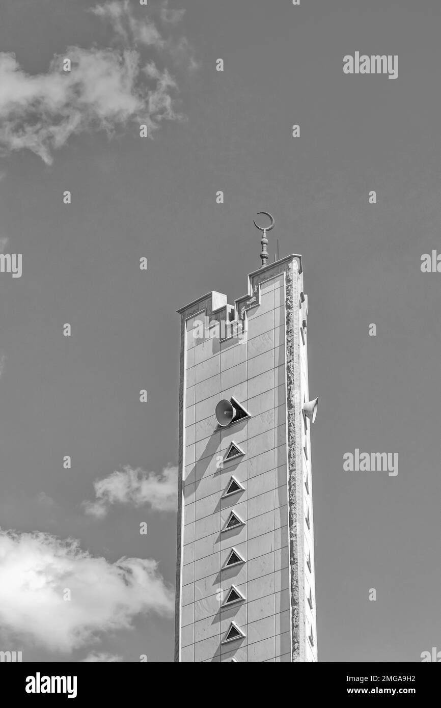 Minaret #7 B&W Stock Photo - Alamy