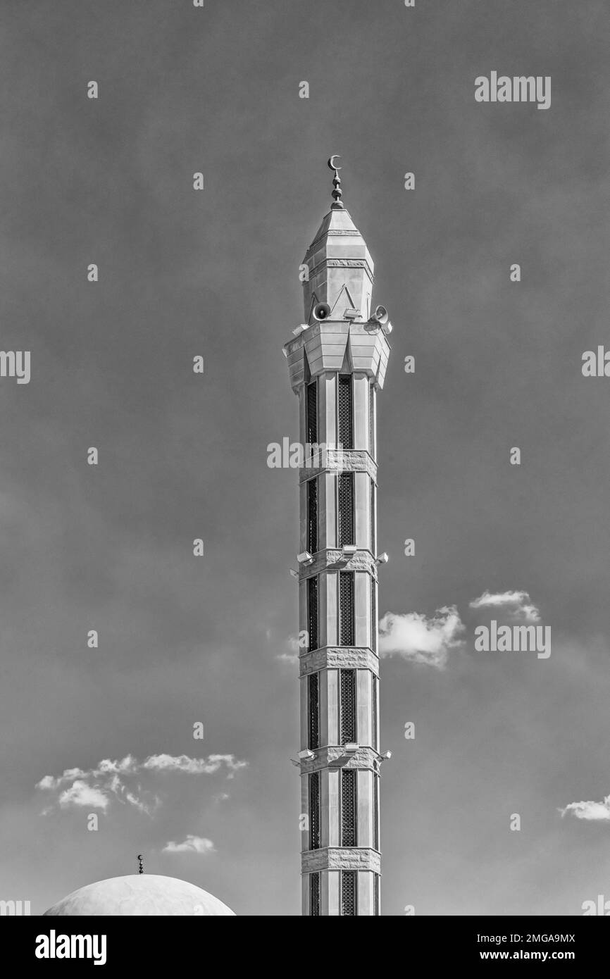 Minaret scene Black and White Stock Photos & Images - Alamy