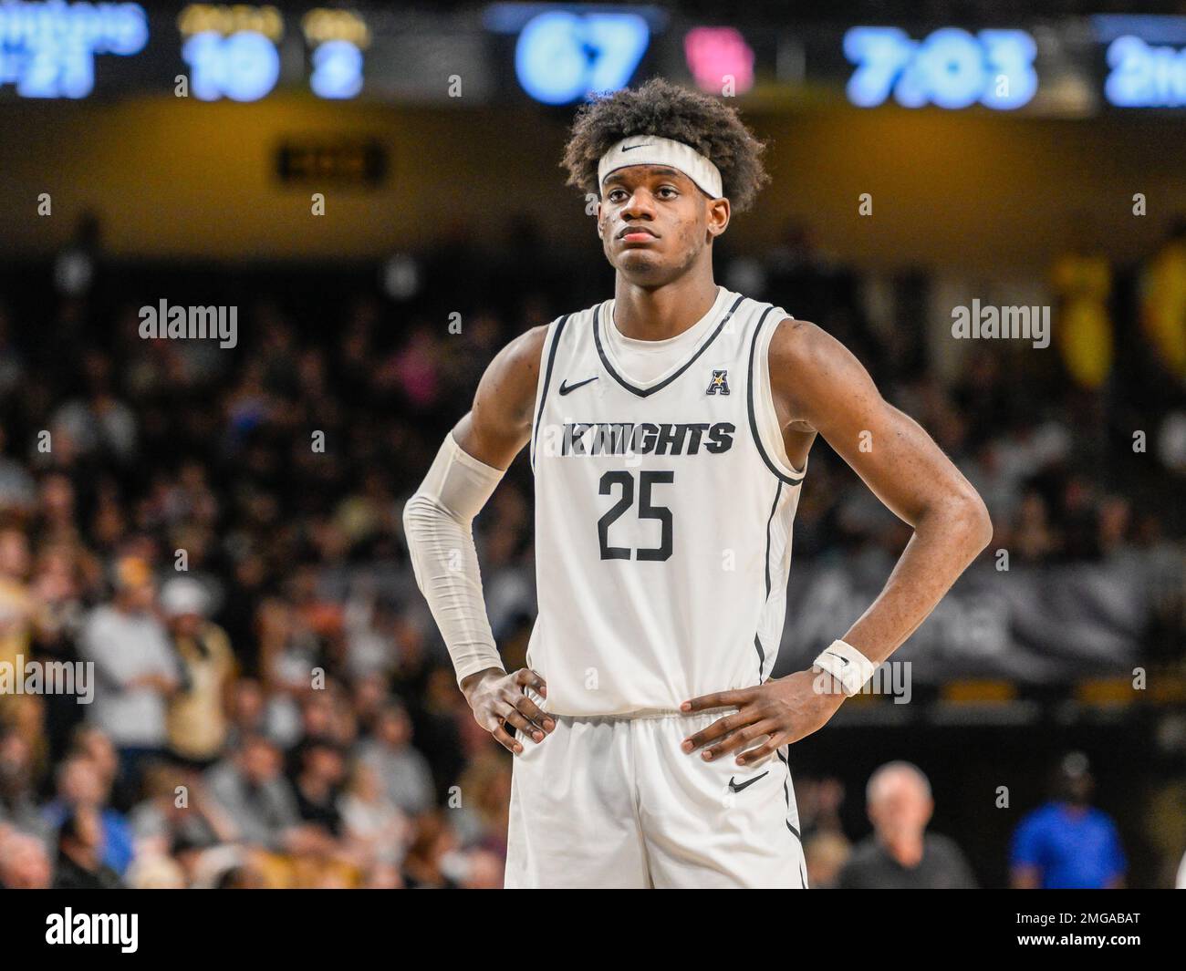 January 25, 2023: UCF Knights forward Taylor Hendricks (25) during 2nd ...