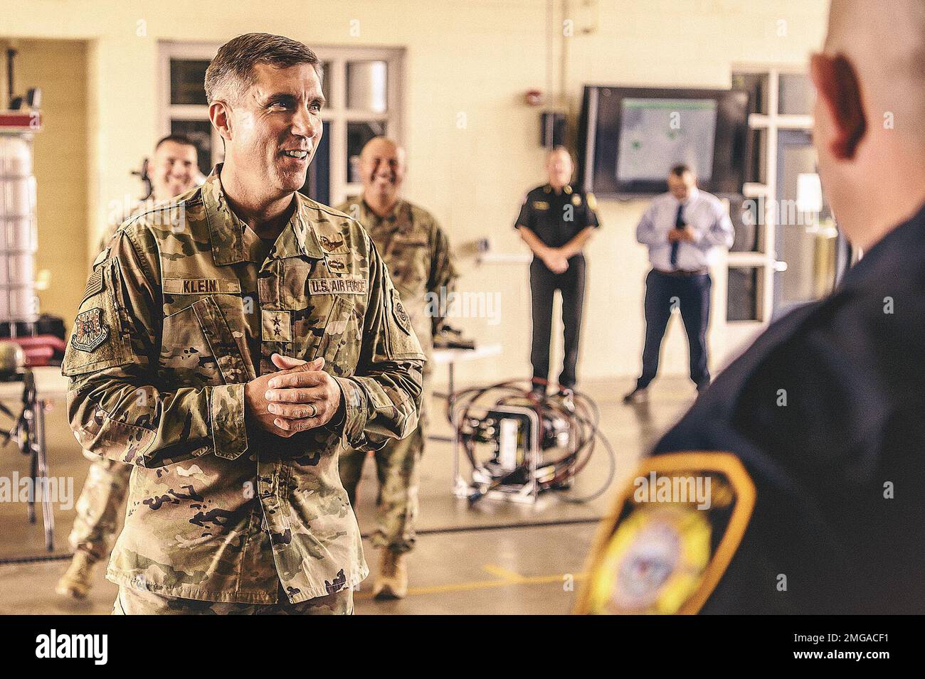 U.S. Air Force Maj. Gen. John Klein, USAF Expeditionary Center ...