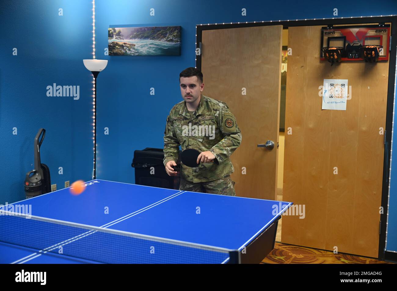 U.S. Air Force Staff Sgt. Howard Stevens, 607th Air Control Squadron ...
