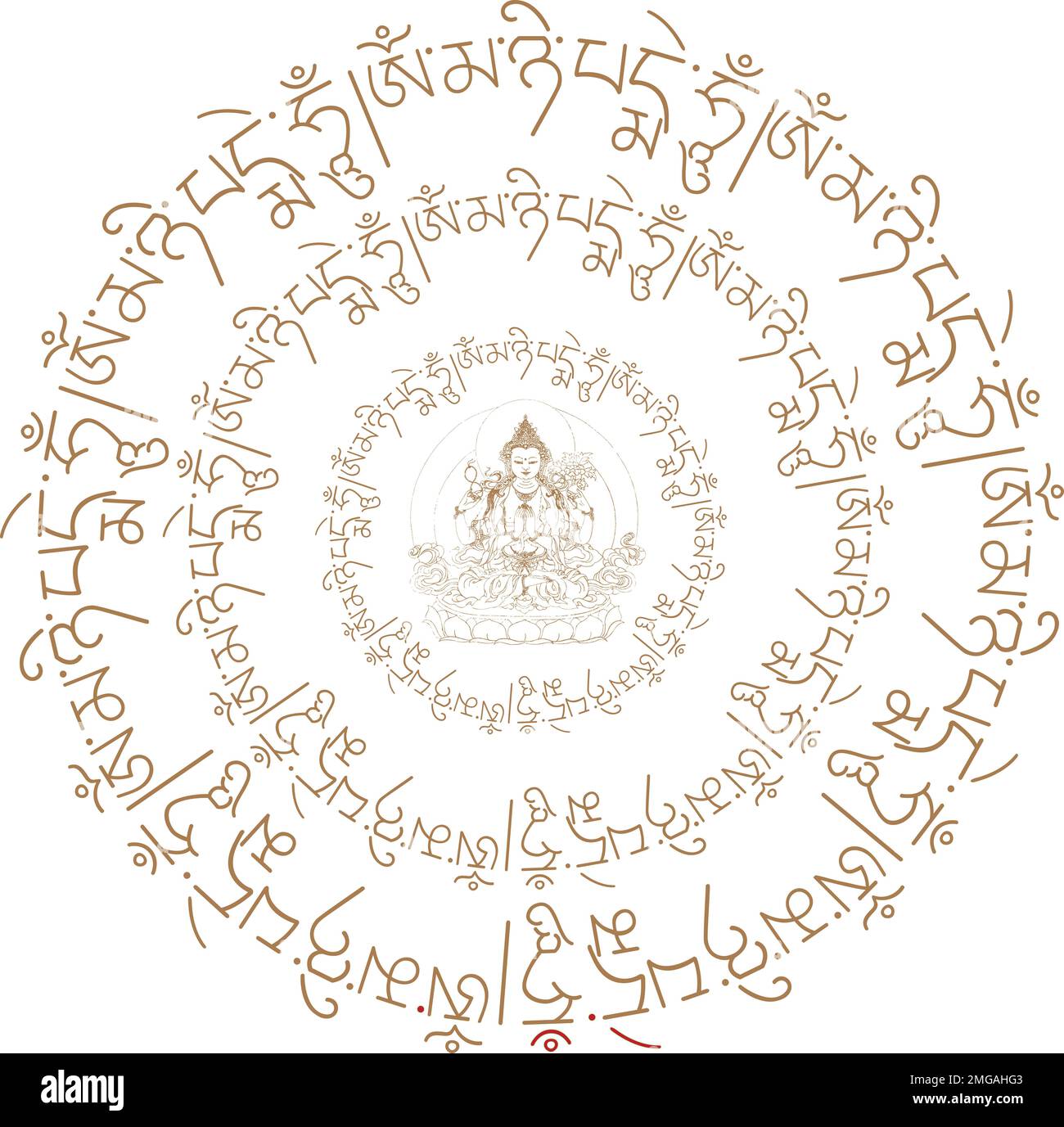 Thangka om hi-res stock photography and images - Alamy
