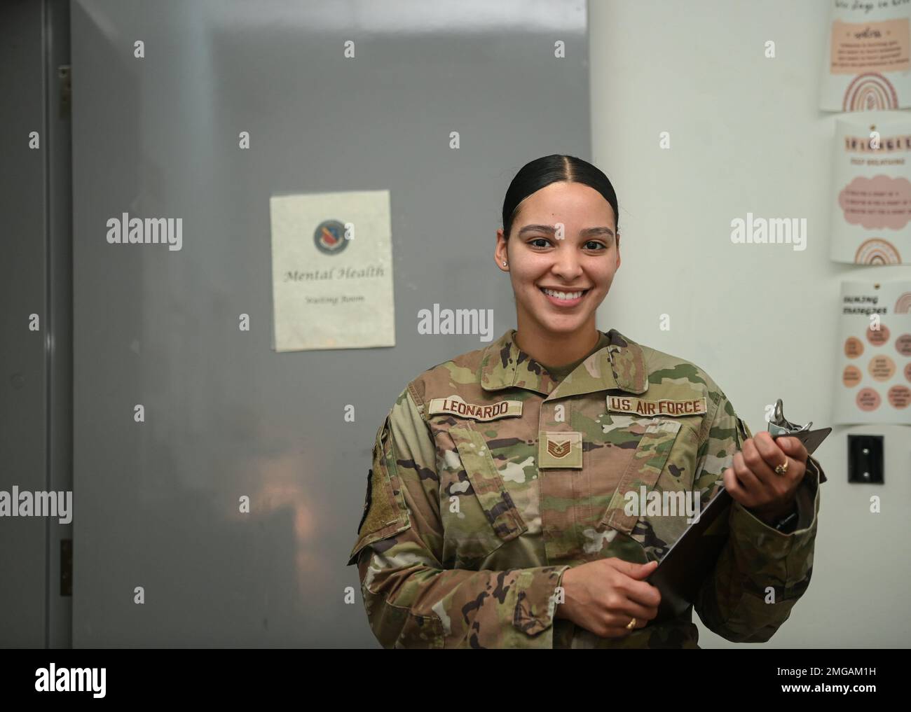 U.S. Air Force Tech. Sgt. Melissa Leonardo, a 379th Expeditionary ...