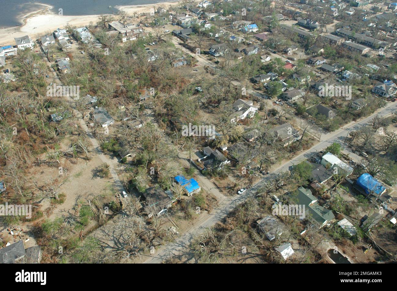 Vice Admiral Thad Allen Aerial Tour of Hancock County, Mississippi - 26 ...