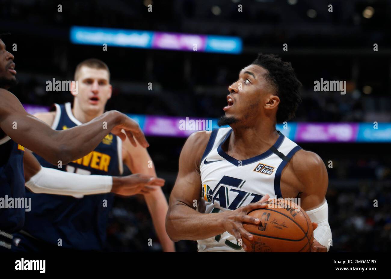 FILE - In this Jan. 30, 2020, file photo, Utah Jazz guard Donovan ...