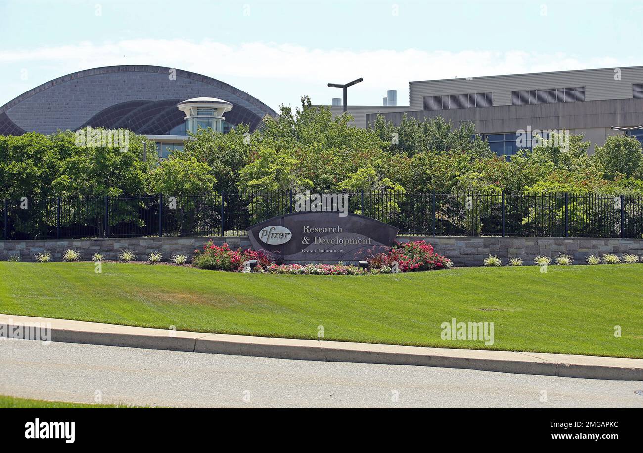 The Pfizer Research & Development laboratories as seen Wednesday, July ...