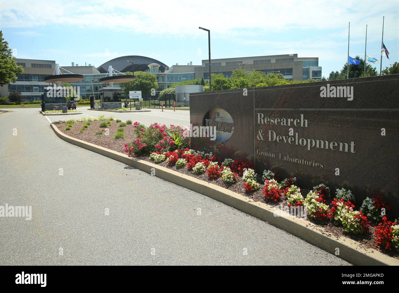 The Pfizer Research & Development laboratories as seen Wednesday, July ...