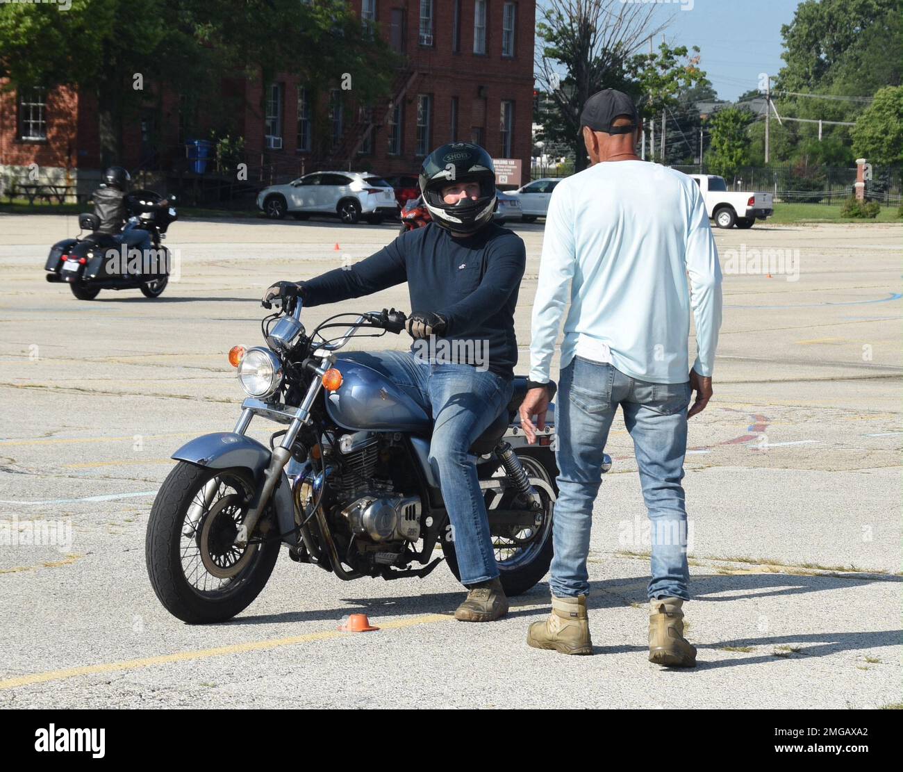 Recruit training command naval station great lakes hi-res stock ...