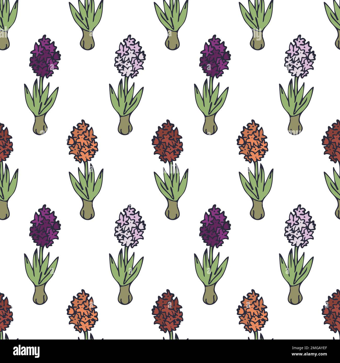 Hyacinth leaf texture Stock Vector Images - Alamy