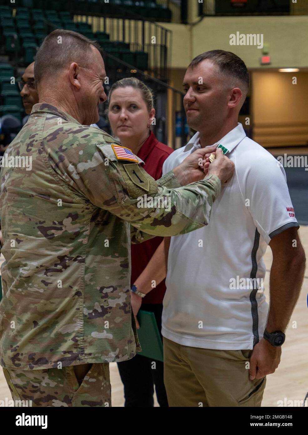 U.S. Marine Corps Staff Sgt. Daniel Cloyd, logistics chief, Wounded ...