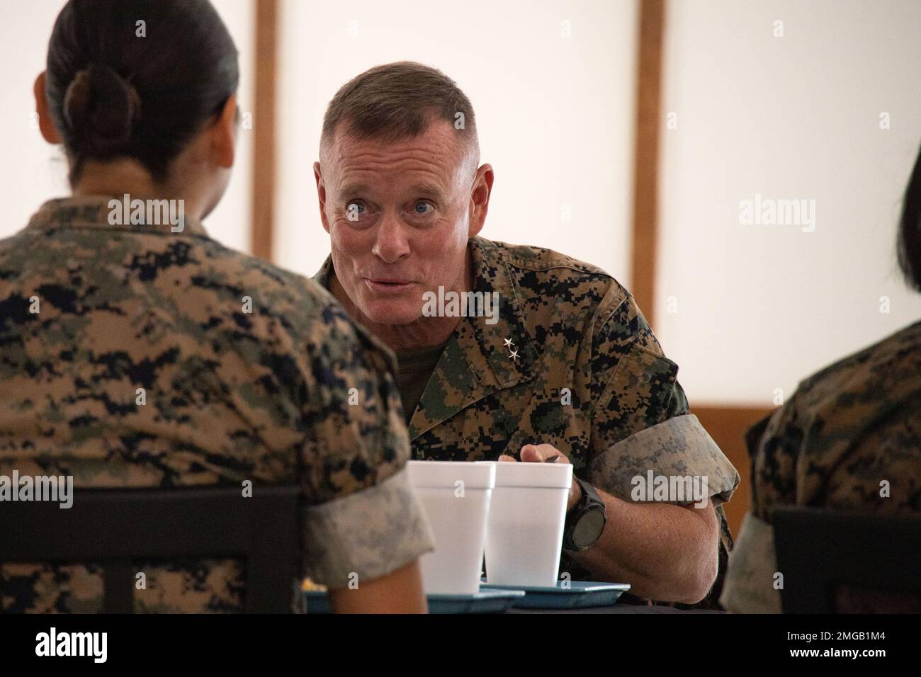 U.S. Marine Corps Maj. Gen. David W. Maxwell, commander, Marine Corps ...