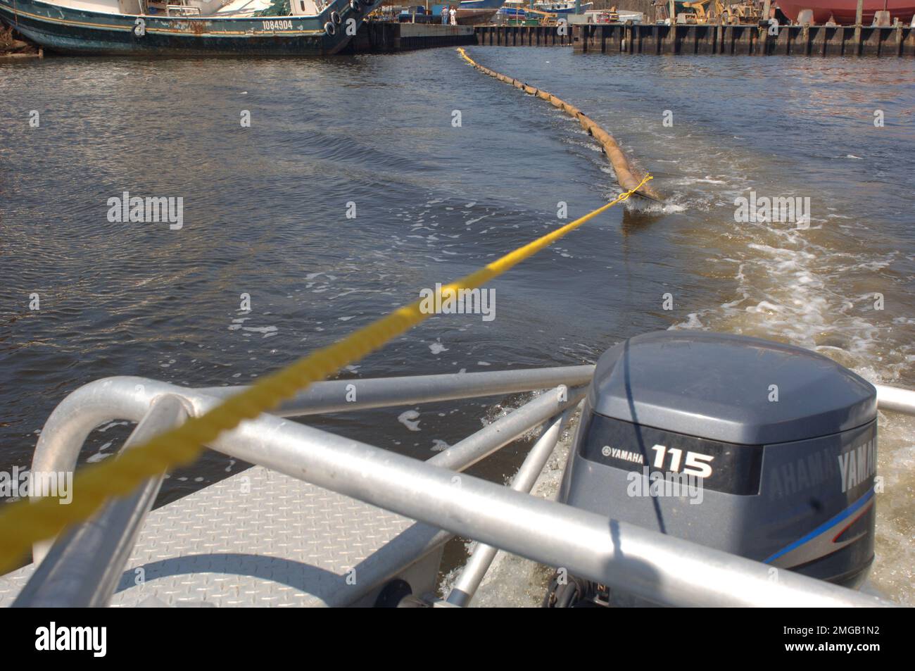 Aftermath - Displaced Boats - Miscellaneous - 26-HK-28-2. a boat ...