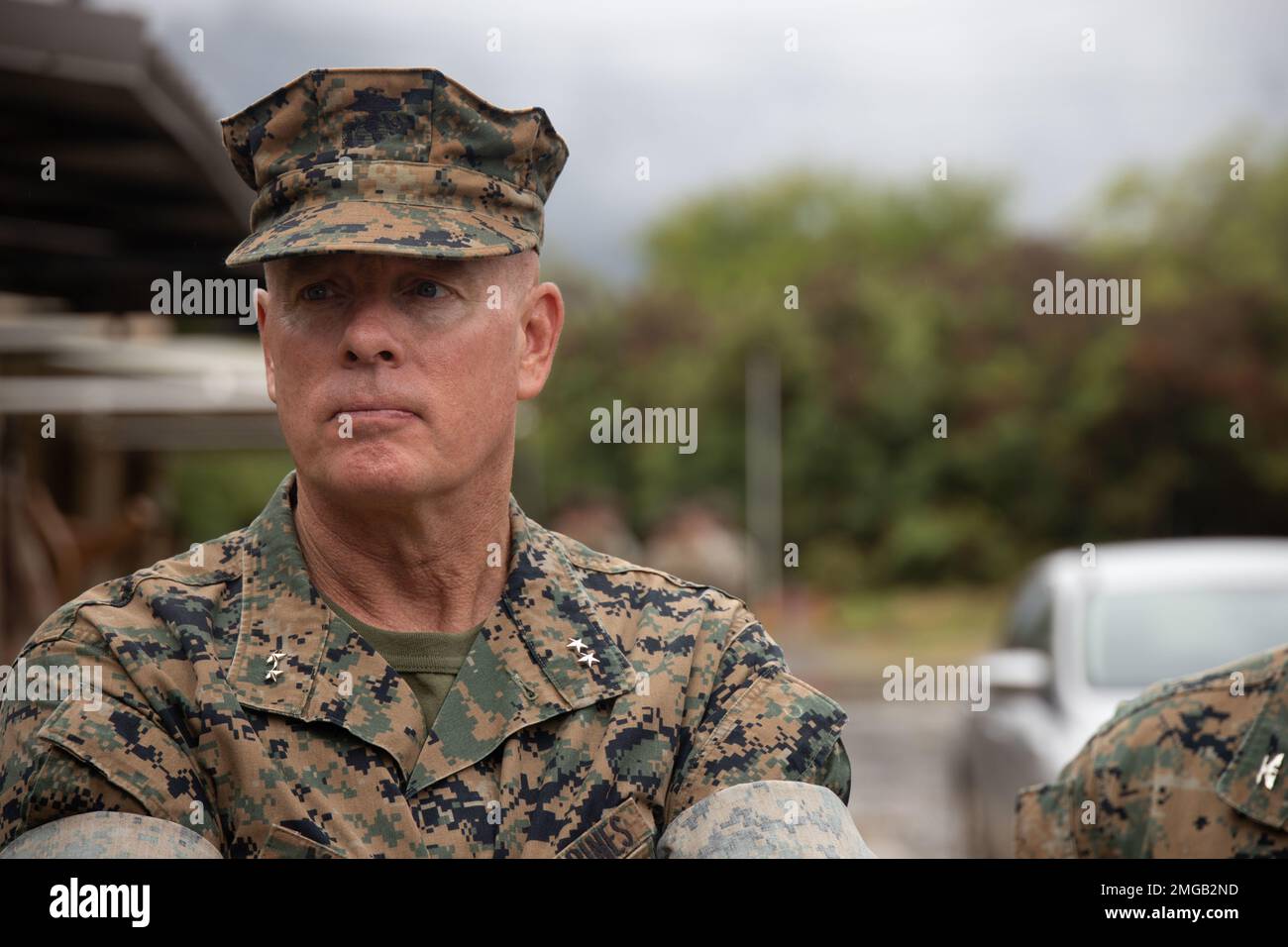 U.S. Marine Corps Maj. Gen. David Maxwell, commander, Marine Corps ...