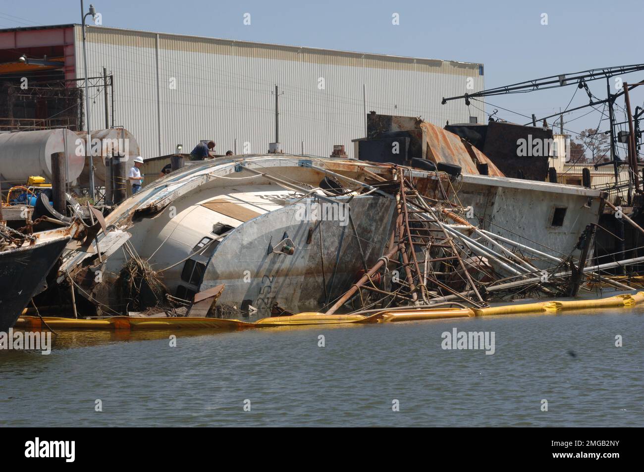 Aftermath - Displaced Boats - Miscellaneous - 26-HK-28-249. vessel on ...
