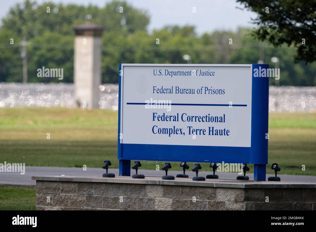 The federal prison complex in Terre Haute, Ind., is shown Friday, July ...