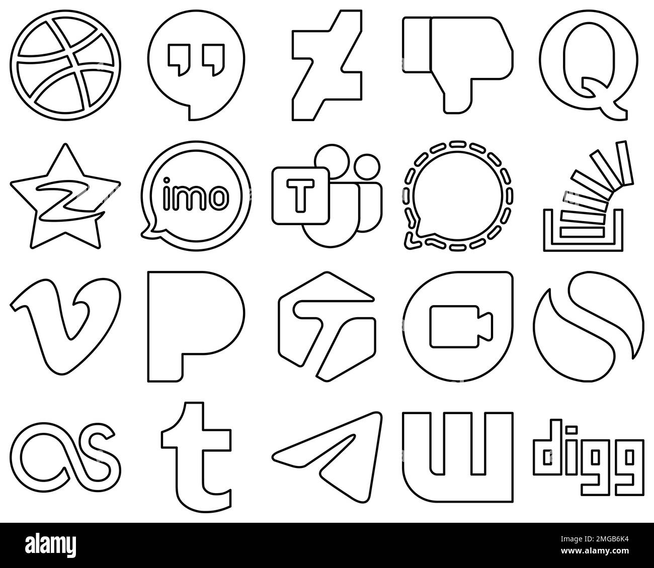 Tencent video Stock Vector Images - Alamy