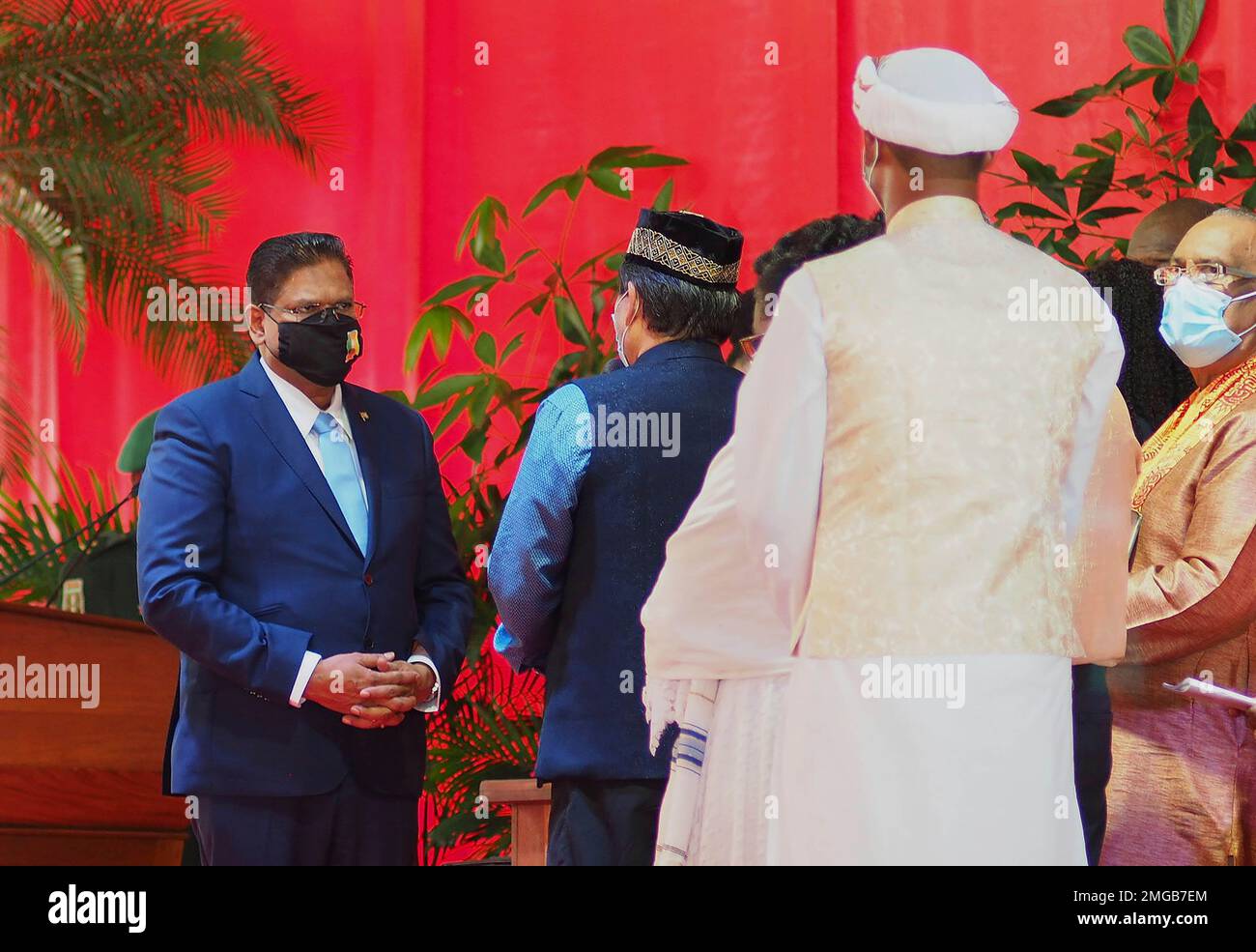 Suriname's new President Chandrikapersad Santokhi, better known as ...